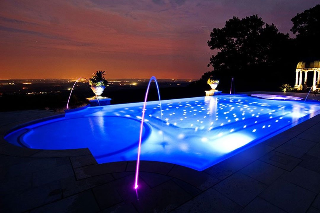 The Importance Of Lighting In Showcasing Pools And Waterfalls |Safwaa Pools