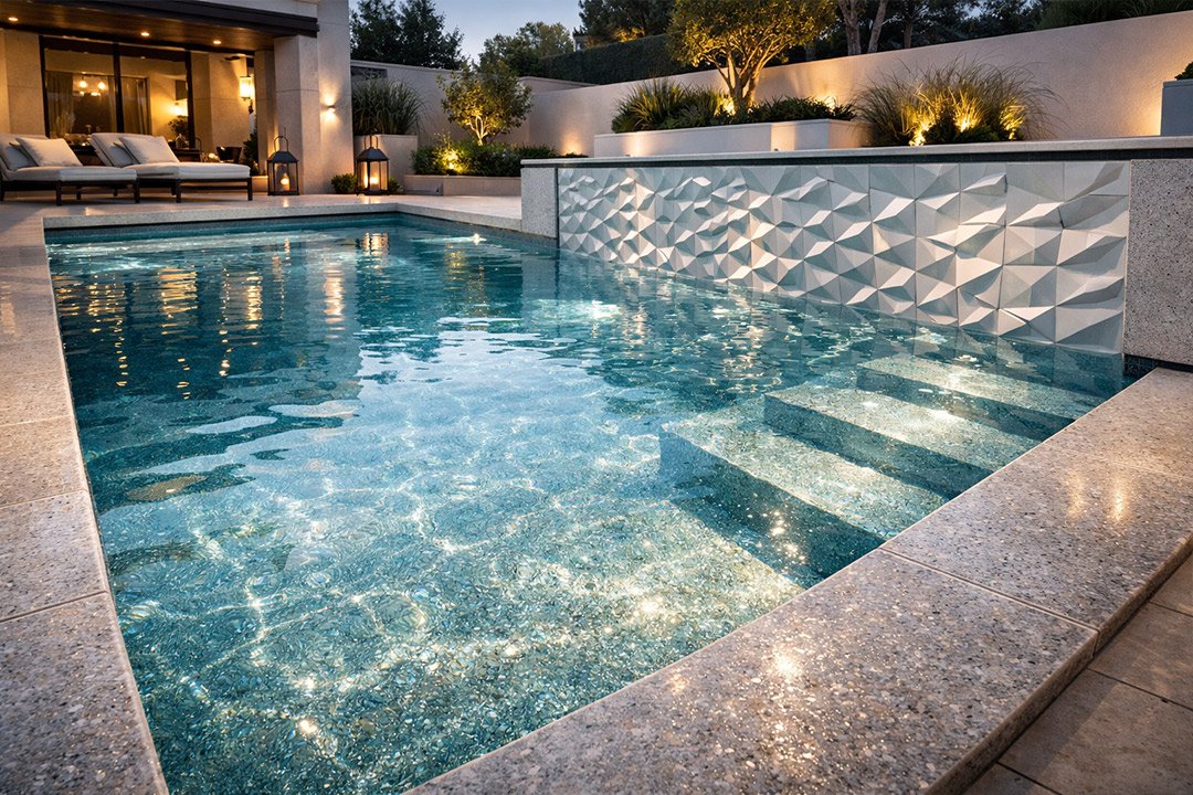 The Best Pool Finishing Materials |Safwaa Pools